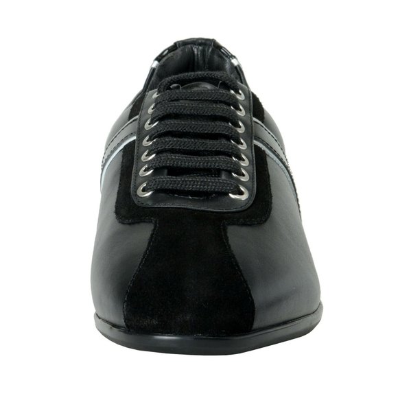 Versace Collection | Shoes | Versace Collection Mens Black Leather ...